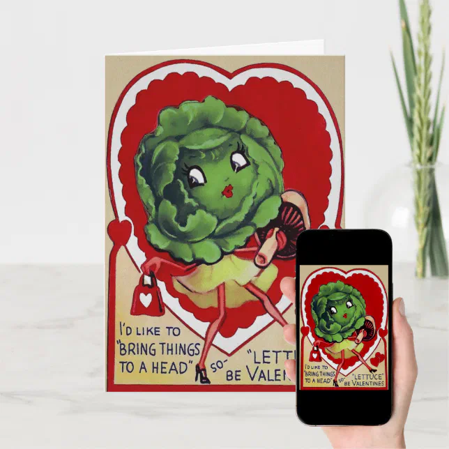 Retro Valentine's Day Card | Zazzle