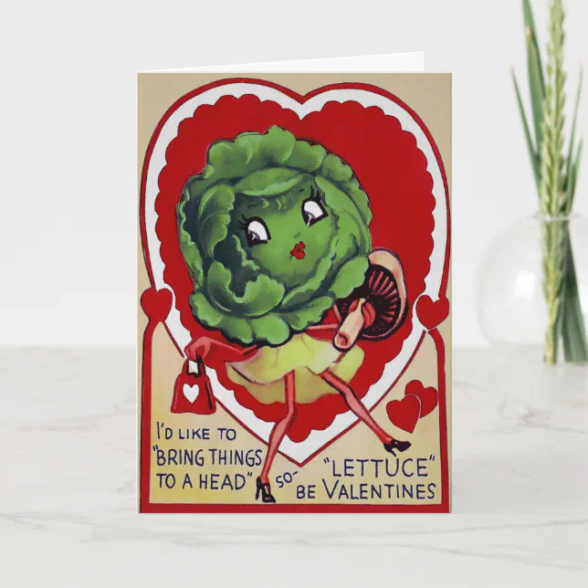 Retro Valentine's Day Card | Zazzle