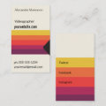 Retro VHS Video Tape for Videographers, Filmmakers Business Card | Zazzle