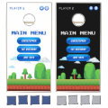 Retro Video Game Menu 1st Birthday Party | Zazzle
