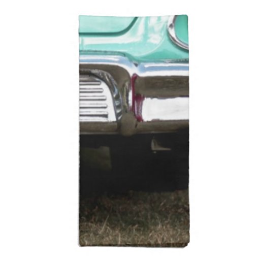 Retro vintage car napkin | Zazzle
