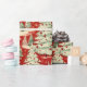 Retro Vintage Christmas Landscape Wrapping Paper | Zazzle