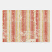 Retro Vintage Distressed Traditional Worn Wrapping Paper Sheets | Zazzle