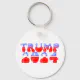 Retro Vintage Patriotic Trump 2024 Keychain | Zazzle