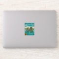 Retro Vintage Travel Ha Long Bay Vietnam Landscape Sticker | Zazzle