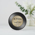 Retro Vinyl Record Wedding Save the Date Invitatio Invitation | Zazzle