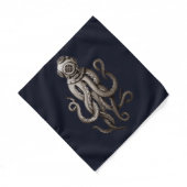 Retro ViSCUBA Deep Sea Divers Sea Monster Bandana | Zazzle