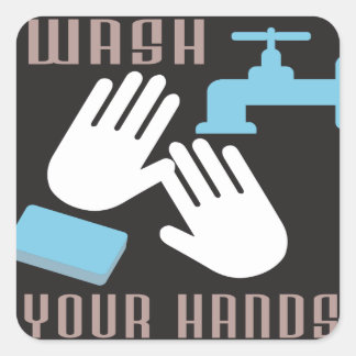 Hand Washing Stickers | Zazzle