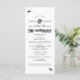 Retro Wedding Ceremony Program Order Of Events | Zazzle