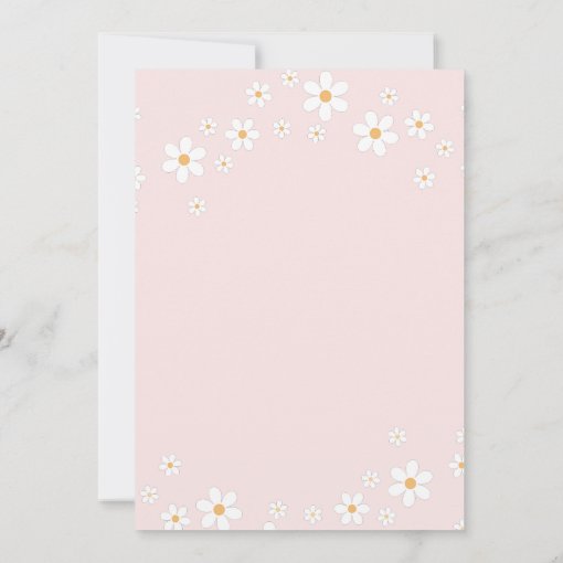 Retro wild one daisy boho floral first birthday invitation | Zazzle