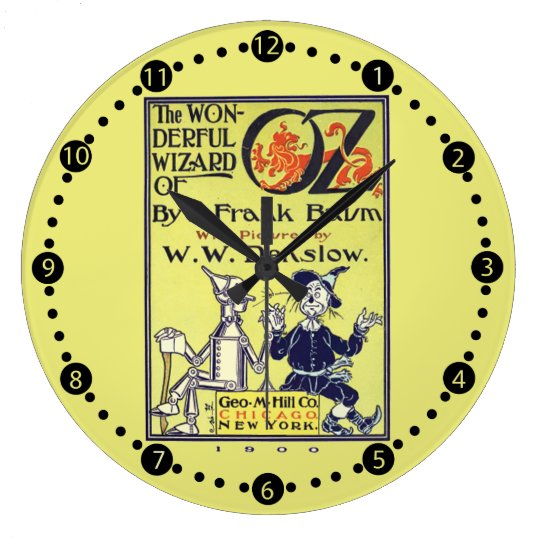 Retro Wizard of Oz Vintage wall Clock | Zazzle.com