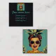 Retro Woman Pineapple Swinger Calling Card | Zazzle