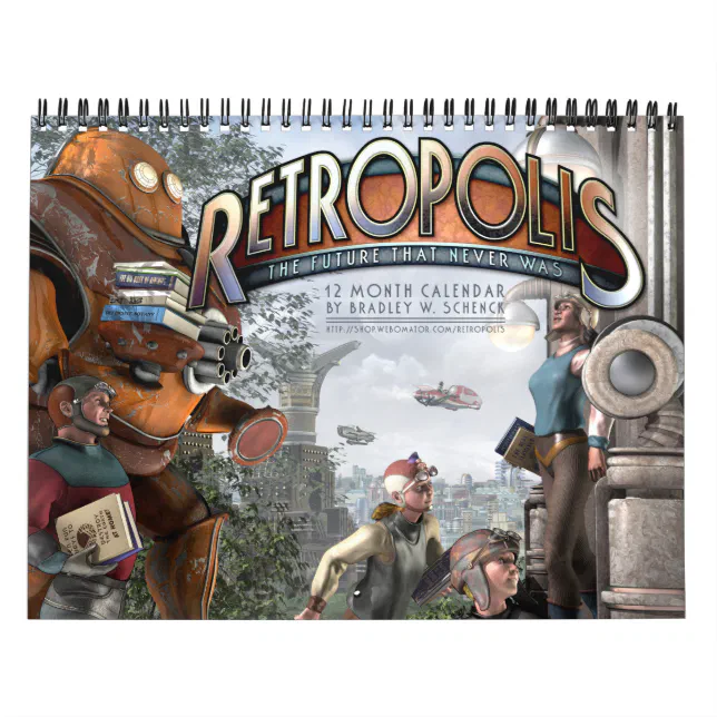 Retropolis Calendar | Zazzle