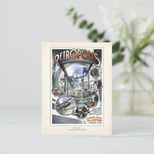 Retropolis Postcard | Zazzle