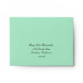 Return Address Envelope for RSVP | Zazzle