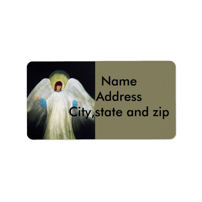 Return address labels. Angel Label | Zazzle.com