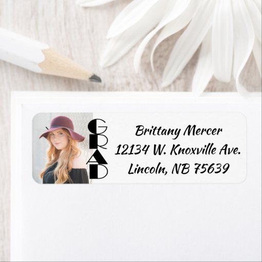 Return Address Labels - Graduation | Zazzle