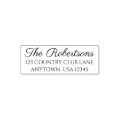 Return Address Rubber Stamp | Zazzle