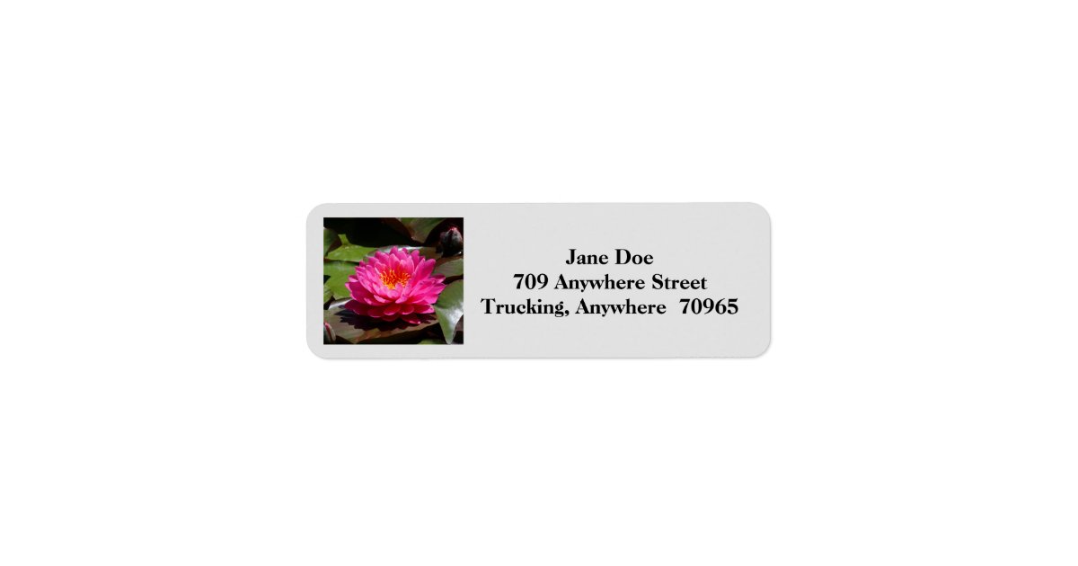 Return mailing address labels #30 | Zazzle