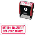 Return To Sender Not At This Address Office Custom Self-inking Stamp ...