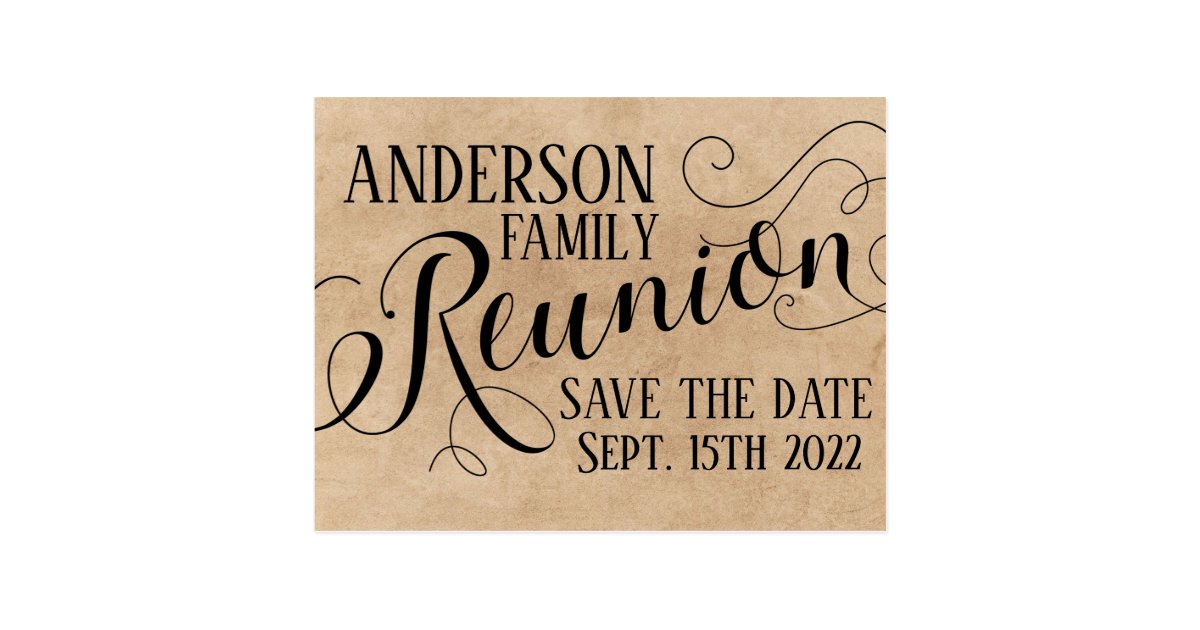 Reunion card design | Zazzle.com