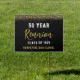 Reunited High School Class of Reunion Party Yard Sign | Zazzle