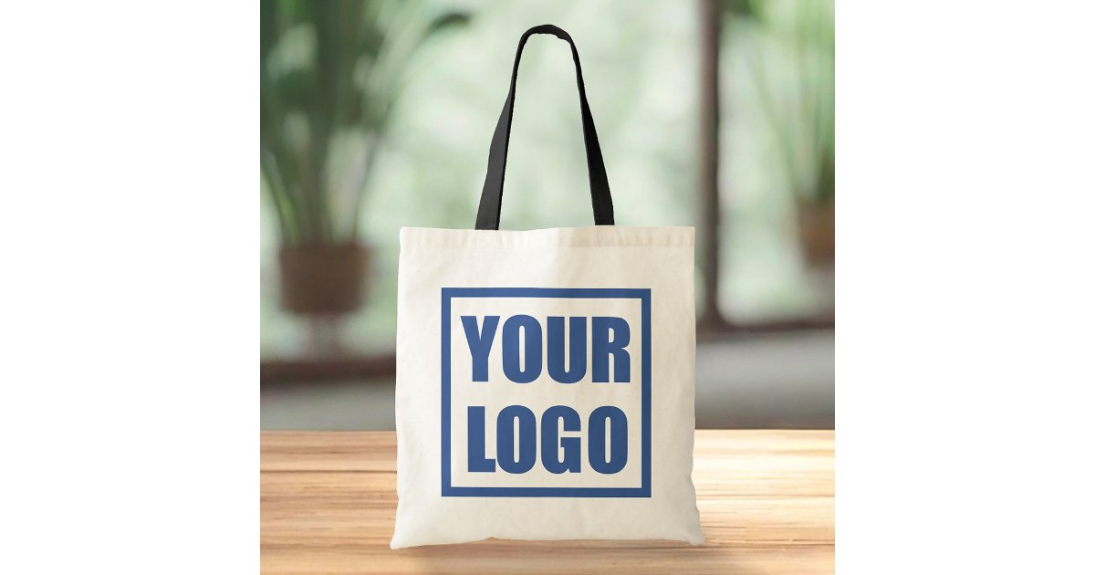 Reusable Business Logo Bag | Zazzle