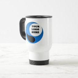 Reusable Coffee Cup With Company Logo | Zazzle