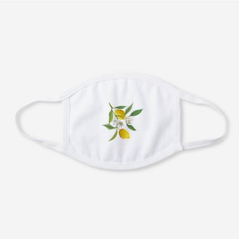 reusable medical, lemon face mask | Zazzle