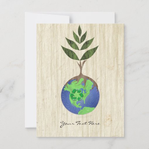 ReUse ReDuce ReCycle Invitation | Zazzle