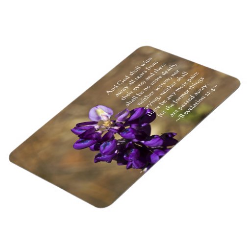 Revelation 21:4 magnet | Zazzle