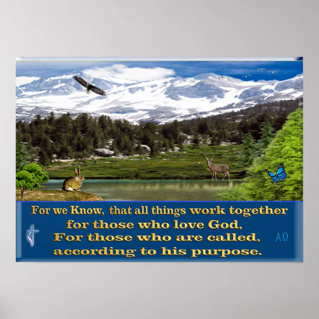 Revelations scripture poster | Zazzle
