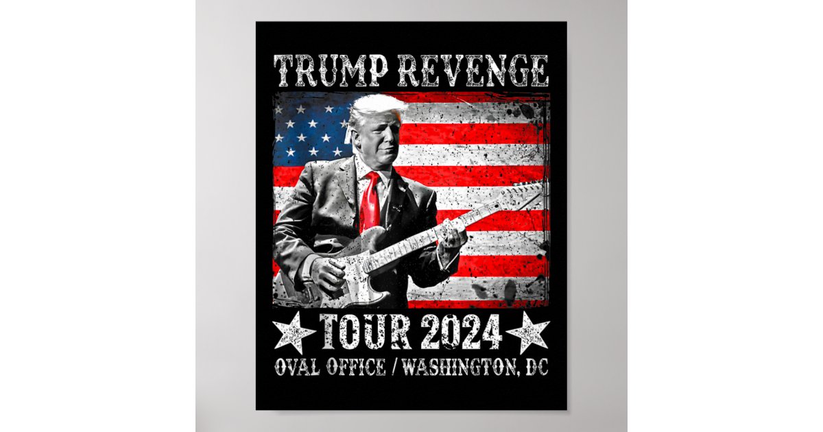 Revenge Tour 2024 Poster | Zazzle