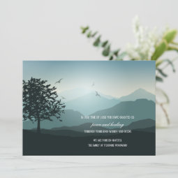 Reverence Bereavement Thank You Cards | Zazzle