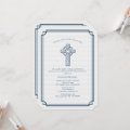 Reverent Cross Religious Invitation | Zazzle
