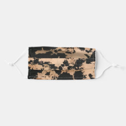 Reverse Bleach Dye Face Mask | Zazzle
