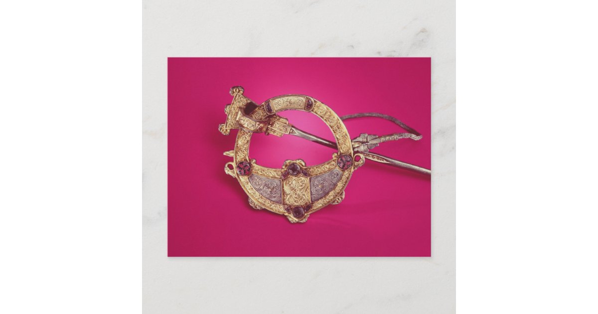 Reverse of the Tara Brooch Postcard | Zazzle