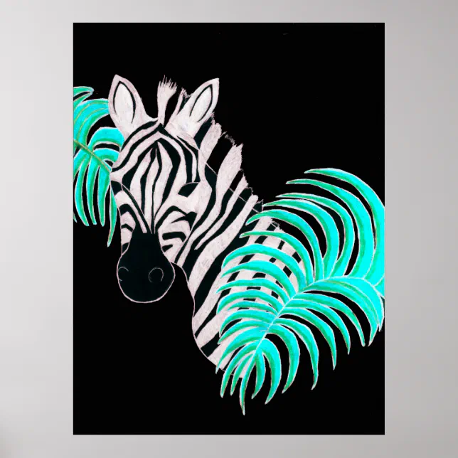 Reverse Zebra - Inverted Print | Zazzle