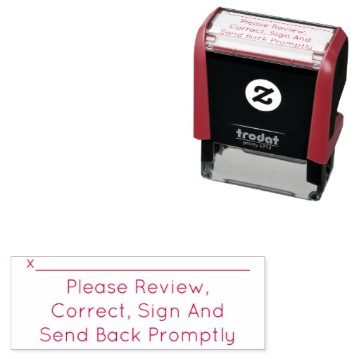 Review Request Rubber Stamp | Zazzle