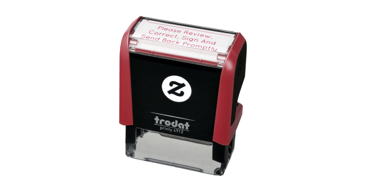 Review Request Rubber Stamp | Zazzle