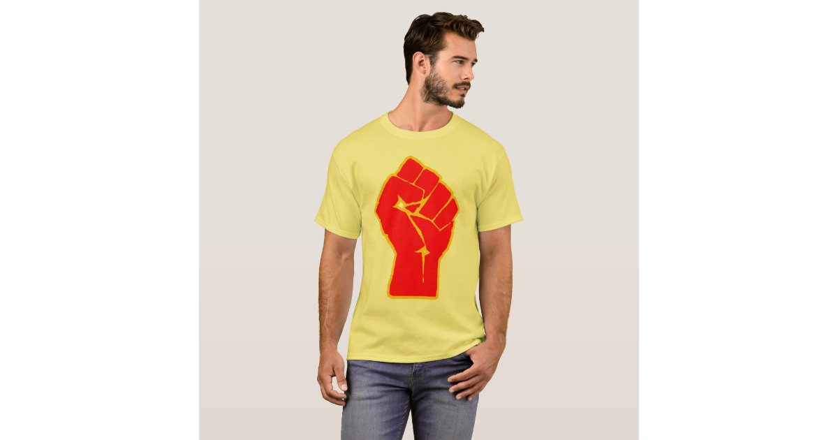 Revolutionary Raised Fist T-Shirt | Zazzle.com Revolutionary Raised Fist T-Shirt | Zazzle.com