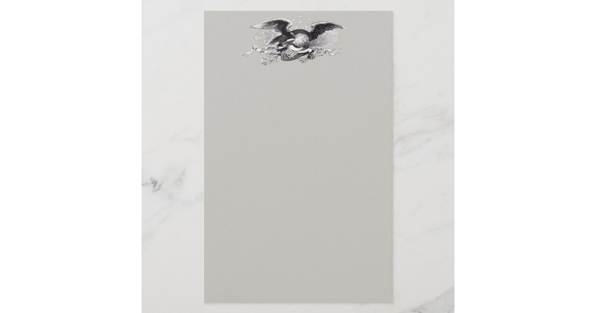 Revolutionary War Eagle Stationery | Zazzle