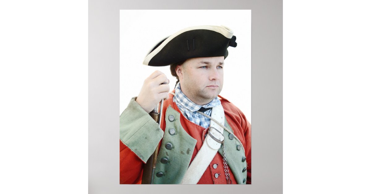Revolutionary War Hero Poster | Zazzle