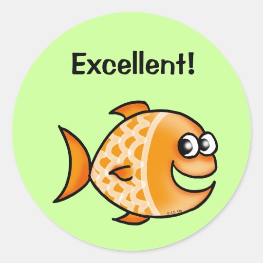 Reward sticker (Excellent!) | Zazzle.com