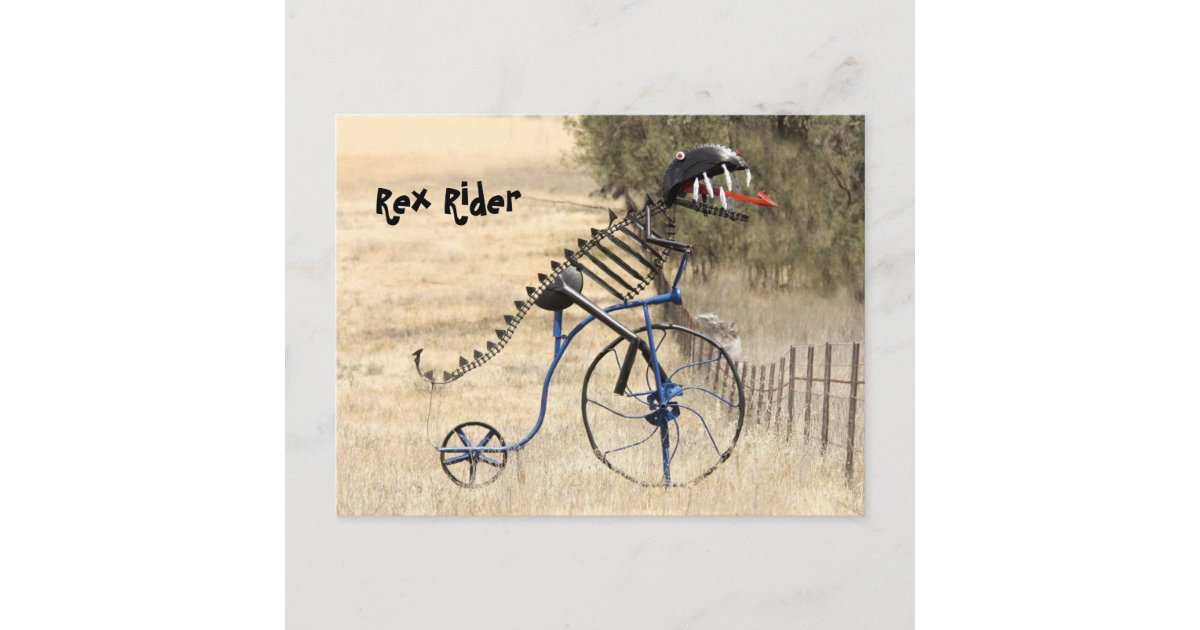 Rex Rider Postcard | Zazzle