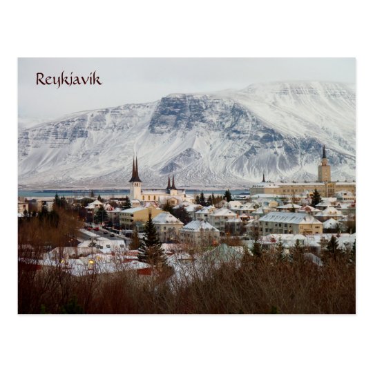 Reykjavik, Iceland Postcard | Zazzle.com