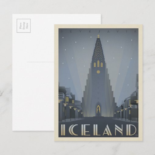 Reykjavik, Iceland Postcard | Zazzle