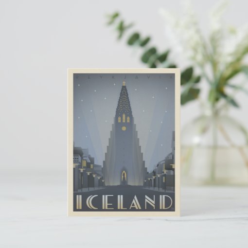 Reykjavik, Iceland Postcard | Zazzle