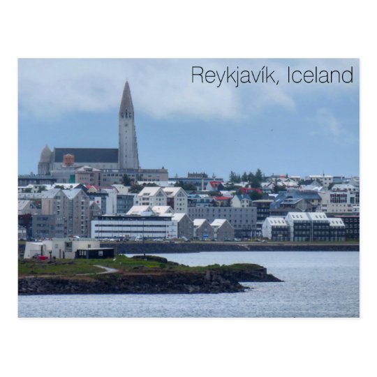 Reykjavík, Iceland Postcard | Zazzle.com