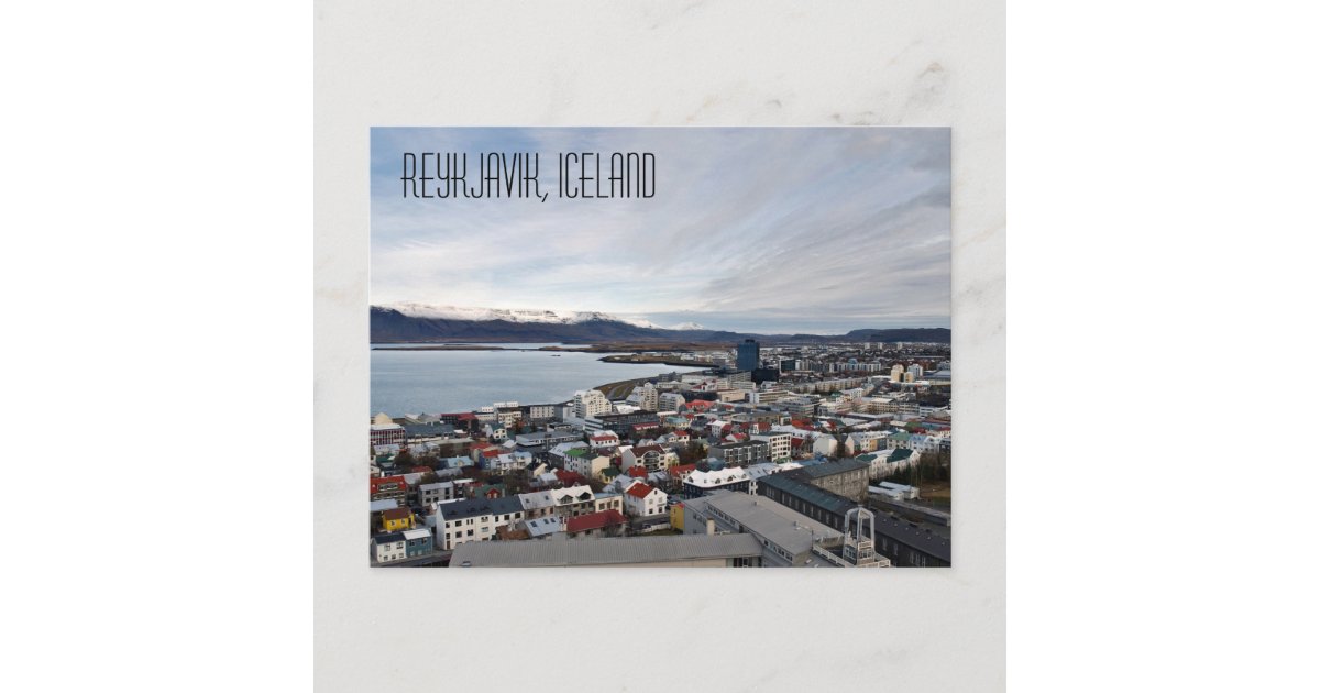 Reykjavik, Iceland Postcard | Zazzle